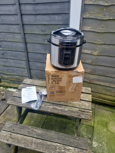 PRESSURE KING PRO By Drew & Cole Pressure Cooker Digital Multicooker £ ...