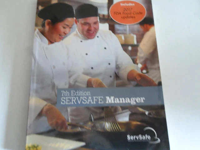 SERVSAFE MANAGER BOOK 7TH ED, with answer sheet $16.76 - PicClick CA