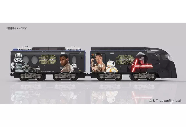 B TRAIN SHORTY Nankai Rapi:t Star Wars Force Awakens 2-Car Set $42.56 ...