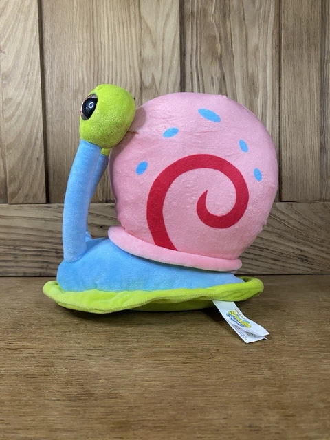GARY THE SNAIL Plush Soft Toy Spongebob Squarepants. 8" Hard Eyes ...