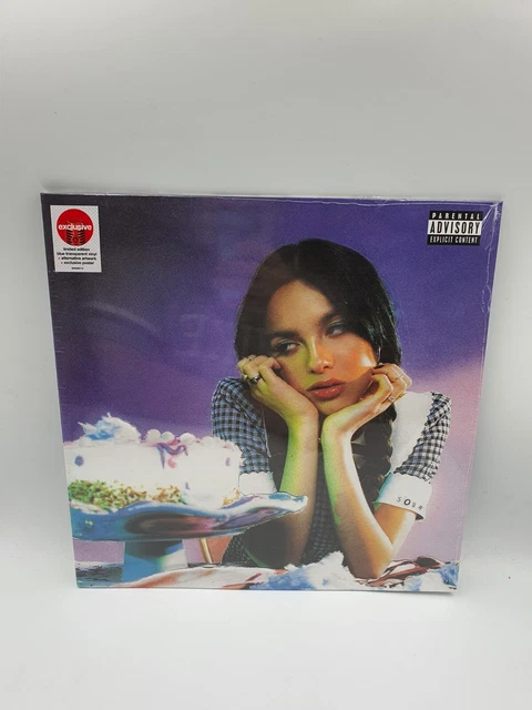 RARE USA OLIVIA Rodrigo Sour TARGET Exclusive Blue Vinyl Alt. Cover ...