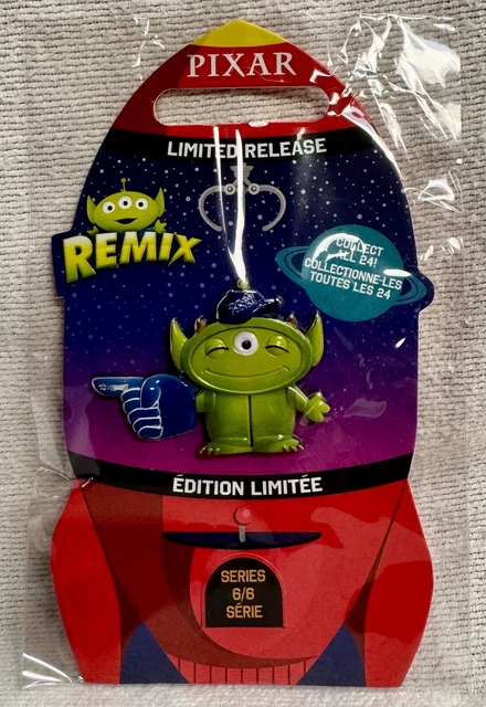 DISNEY PIXAR ALIEN Remix Pin Mike Wazowski From Monsters, Inc. Limited ...
