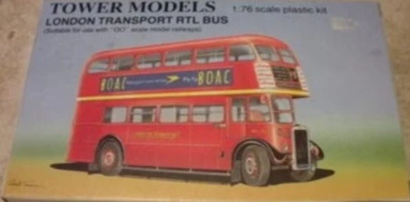 TOWER MODELS TB6 1/76 AEC Regent III RTL London Bus, Unboxed, complete ...