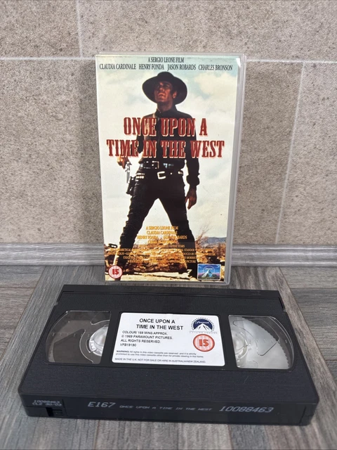 ONCE UPON A Time In The West VHS Video PAL VGC £9.99 - PicClick UK