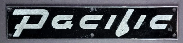 VINTAGE PACIFIC TRUCKS Metal Side Panel Emblem 14 3/4" x 2 7/8" $199.99 ...