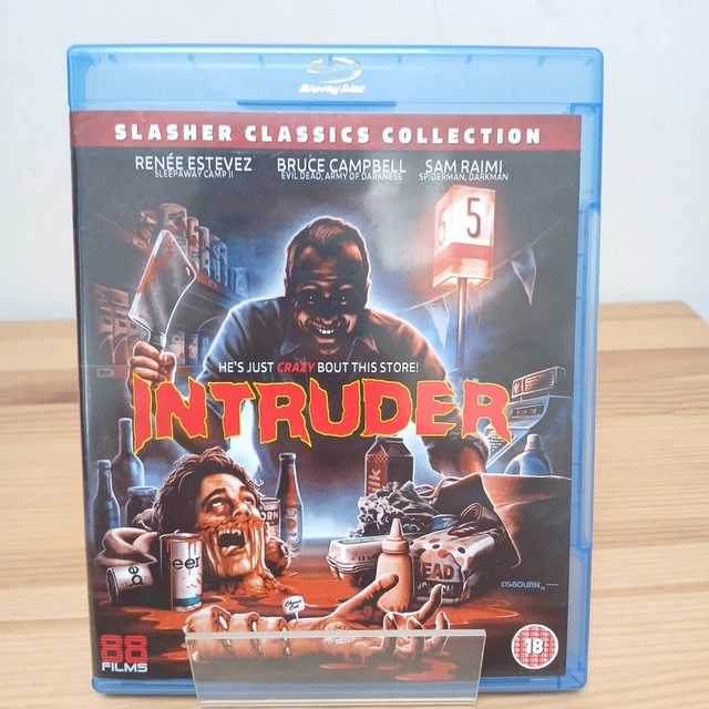 INTRUDER BLU-RAY 88 Films Slasher Classics Collection #23 Bruce ...