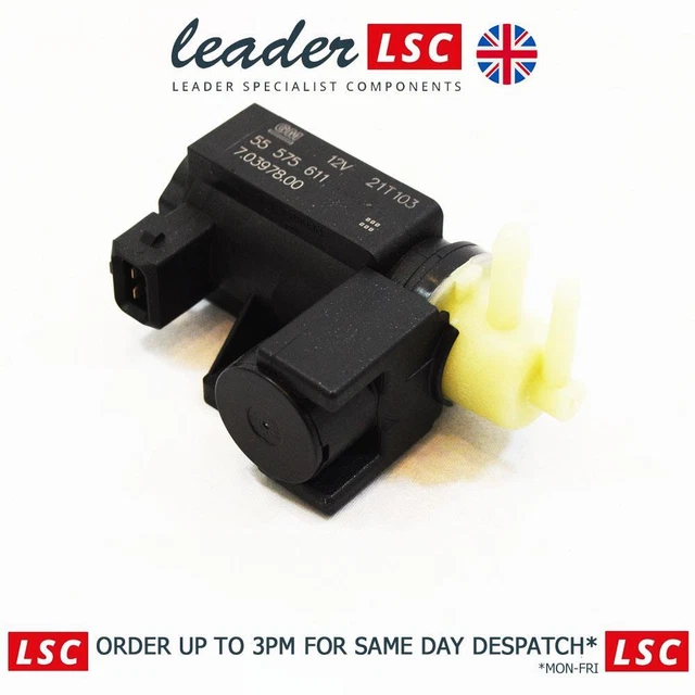 TURBO BOOSTER WASTEGATE Solénoïde Valve Contrôle Vauxhall Meriva B CDTI ...