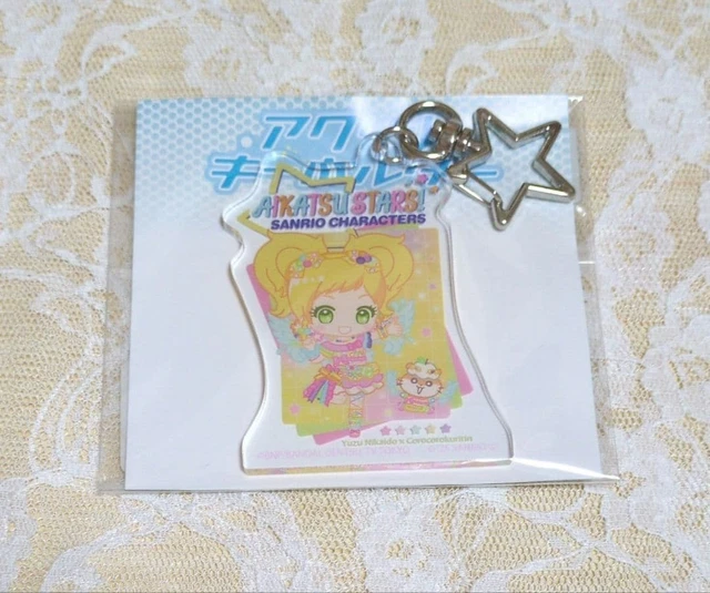 AIKATSU STARS SANRIO Characters Yuzu Nikaido Acrylic Keychain Sd £34.63 ...