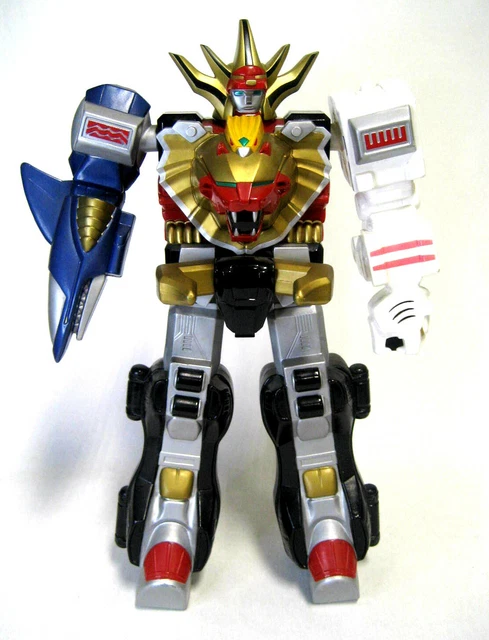 FIGURINE ARTICULÉE POWER Rangers Jumbo Wild Force Megazord avec poignée ...