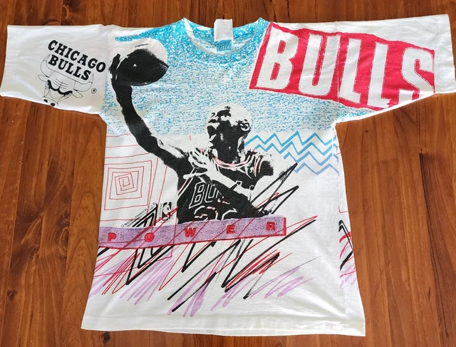 VINTAGE MICHAEL JORDAN Magic Johnson Ts XL 90s Air Jordan Michael ...
