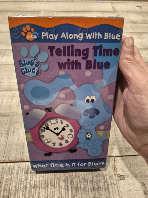 BLUE'S CLUES: TELLING Time With Blue (VHS, 2001) Brand New!! $71.75 ...