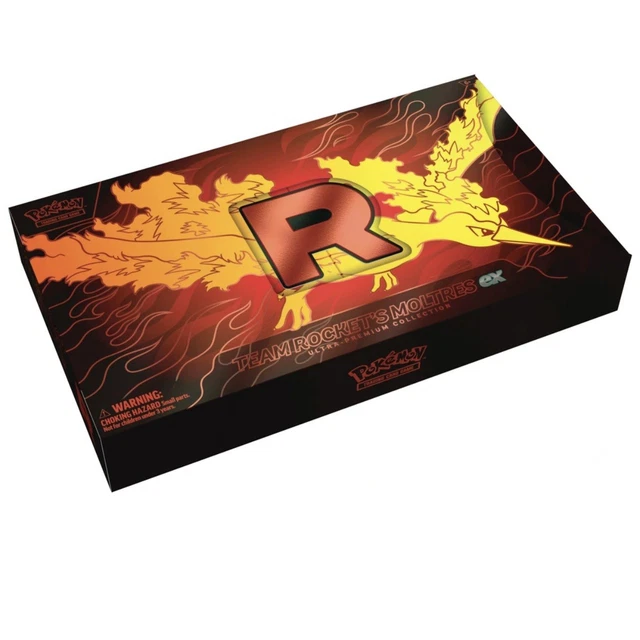 POKEMON TEAM ROCKET'S Moltres ex Ultra Premium Collection UPC PREORDER ...