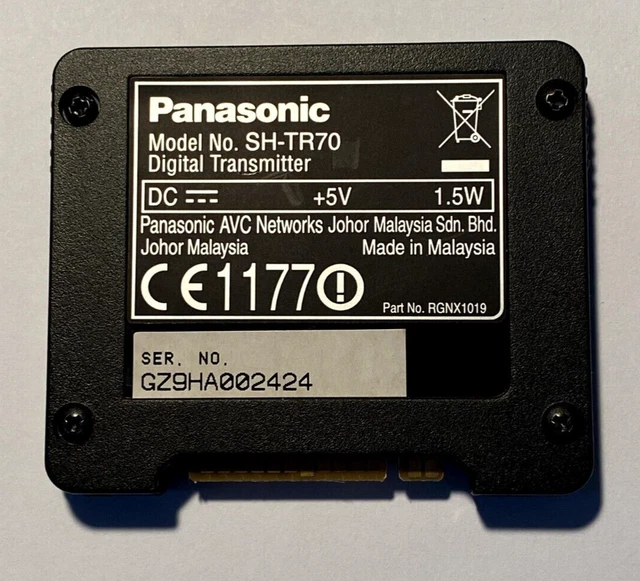 PANASONIC SH-TR70 DIGITAL Transmitter Card £15.00 - PicClick UK