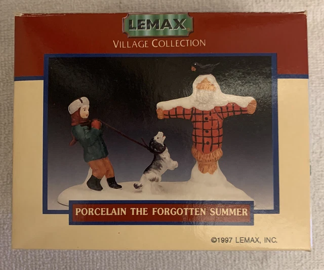 VINTAGE 1998 LEMAX Village Collection "The Forgotten Summer" Figure ...