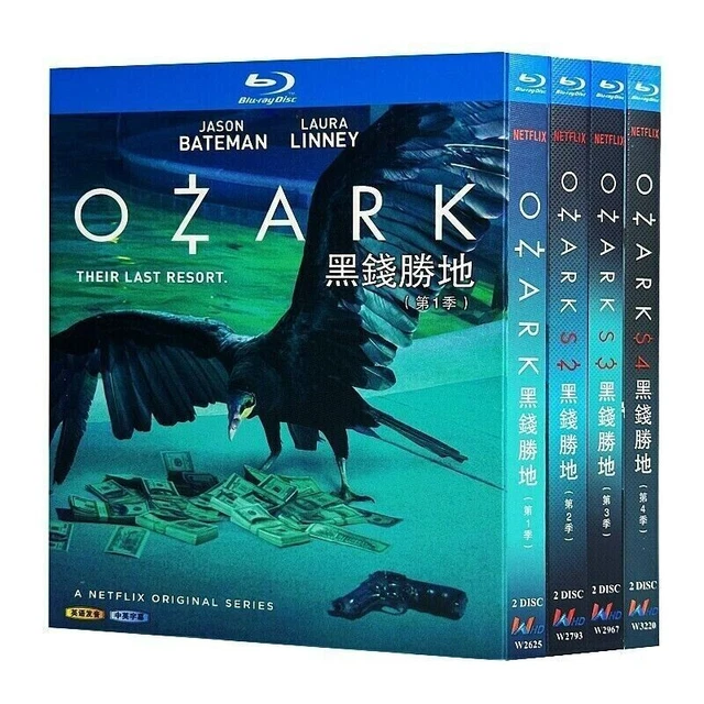 OZARK:SEASON 1-4 TV Series Blu-Ray DVD BD 8 Disc All Region Box Set EUR ...