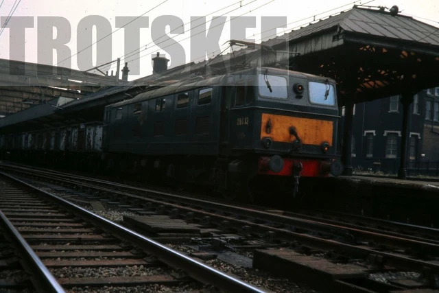 35MM SLIDE BR British Railways Electric Loco E26013 Class EM1 Sheffield ...