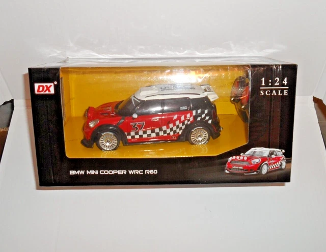 DX RADIO CONTRO1 1/24 BMW MINI COOPER WRC R60 RALLY CAR #37 - BNIB ...