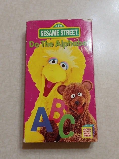 SESAME STREET VHS Tape Do The Alphabet £13.51 - PicClick UK
