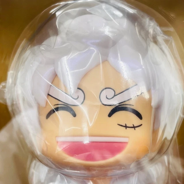 MEGAHOUSE ONE PIECE Monkey D Luffy Gear 5 Luc Cup 5th Anniversary nuovo ...