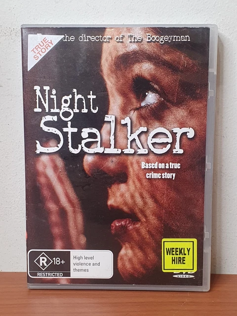 NIGHT STALKER DVD RARE Ulli Lommel Horror Movie R18+ Adolph Cortez EUR ...