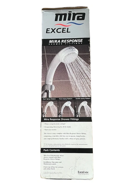 MIRA EXCEL EV Response Thermostatic Mixer Shower Old Discontinued Model ...