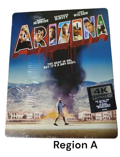ARIZONA [NEW 4K UHD Blu-ray] With Blu-Ray, Steelbook, Subtitled #Region ...
