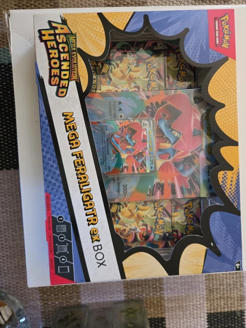 POKÉMON TCG MEGA Evolution—Ascended Heroes ex Box Boosters + Promo £45. ...