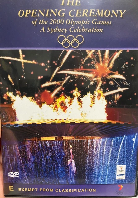 THE SYDNEY 2000 Olympic Games Opening Ceremony region 4 DVD (2 discs ...