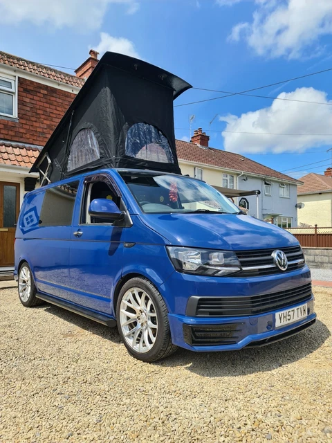 VW TRANSPORTER T5 (T6 Sportline Facelift) 1.9 Tdi Swb Pop-Top Camper ...