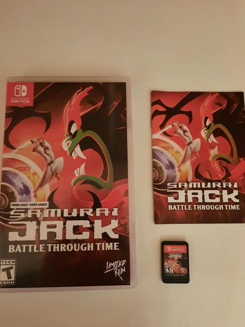 NINTENDO SWITCH SAMURAI jack limited run game rare £46.99 - PicClick UK