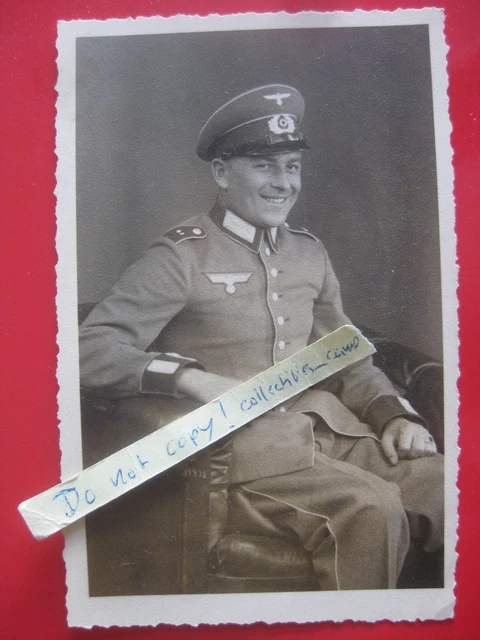 BARTENSTEIN OSTPREUSSEN PORTRÄT Foto Postkarte Soldat Schulterklappe ...