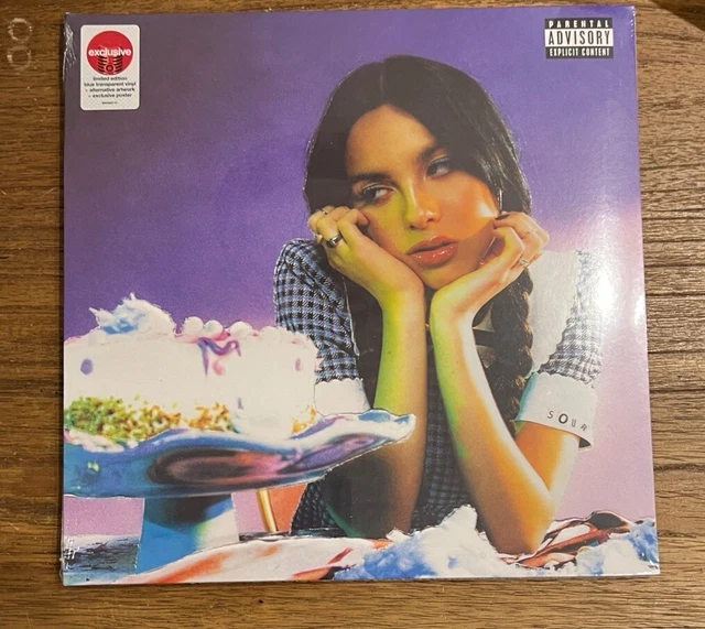 SOUR OLIVIA RODRIGO SOUR Target Deep Blue Alternative Cover Rare Mint £ ...