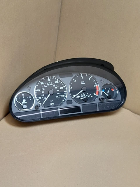 BMW E46 3 Series M47 Instrument Cluster Speedo Clocks 6 Speed Manual ...