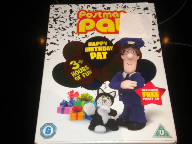 POSTMAN PAT - Happy Birthday Pat - DVD - 2011 - PAL REGION 2 - NEW £4. ...