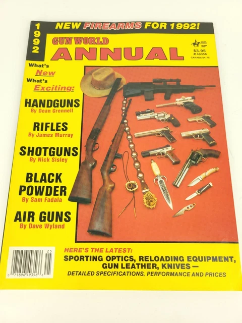 VINTAGE GUN WORLD ANNUAL Magazine 1992 £4.02 - PicClick UK