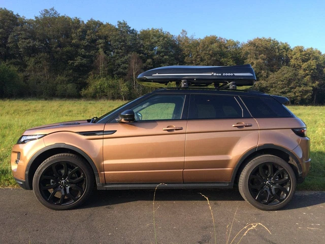GROSSE PREMIUM GFK Dachbox Moby Dick SCHWARZ für 200 km/h geeignet von ...