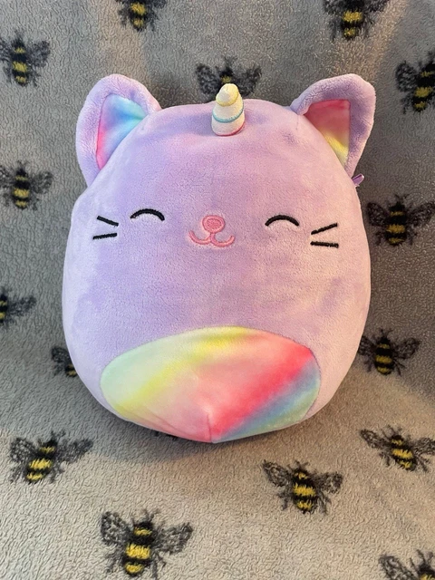 SQUISHMALLOW CIENNA THE Caticorn cat unicorn Soft Plush Toy purple 8 ...