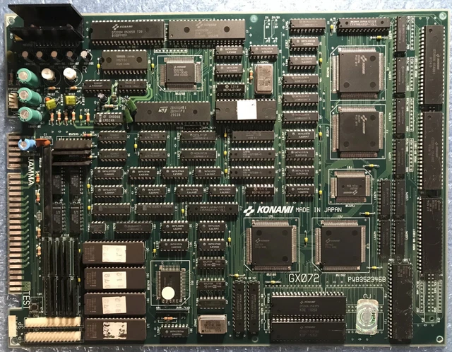 THE SIMPSONS ARCADE JAMMA PCB Board (2 Players version) - Original and ...