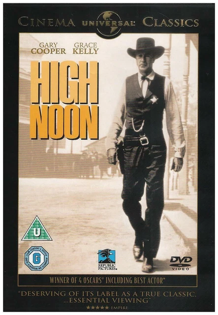 HIGH NOON [DVD, 1952] Gary Cooper, Grace Kelly £5.40 - PicClick UK
