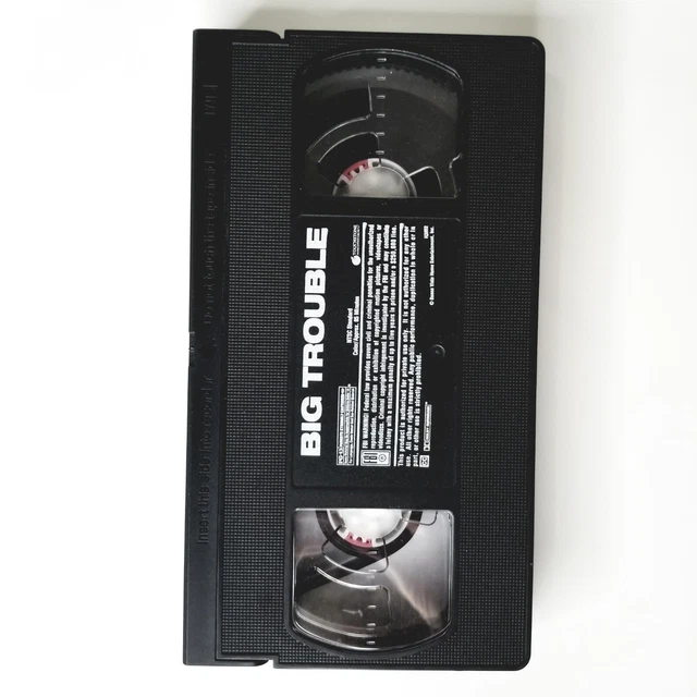BANDE MAGNÉTOSCOPE FILM Big Trouble VHS Tim Allen Rene Russo 2002 PG-13 ...