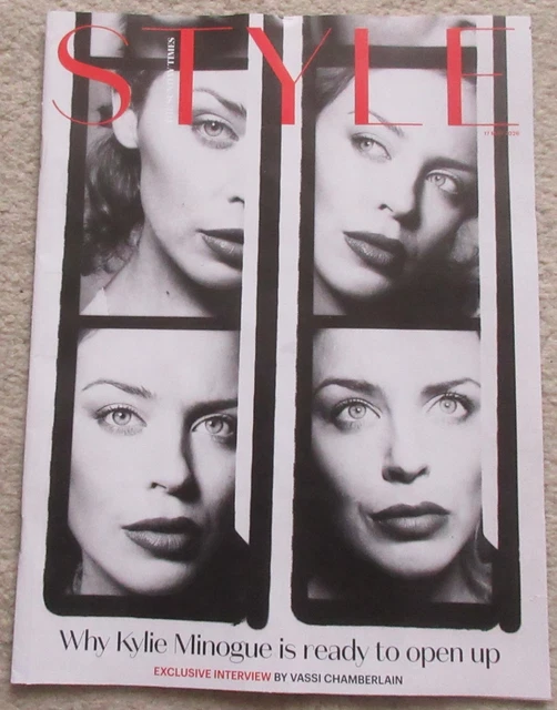 KYLIE MINOGUE – Cecilia Knapp - Sunday Times Style Magazine – 17 May ...