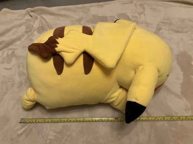 LARGE PLUSH POKEMON Pikachu Teddy. Good Condition. Genuine Pokemon ...