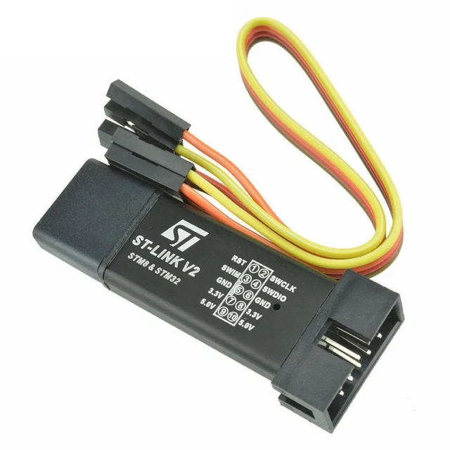 ST-LINK V2 PROGRAMMING Unit mini STM8 STM32 Emulator Downloader ATF £6. ...
