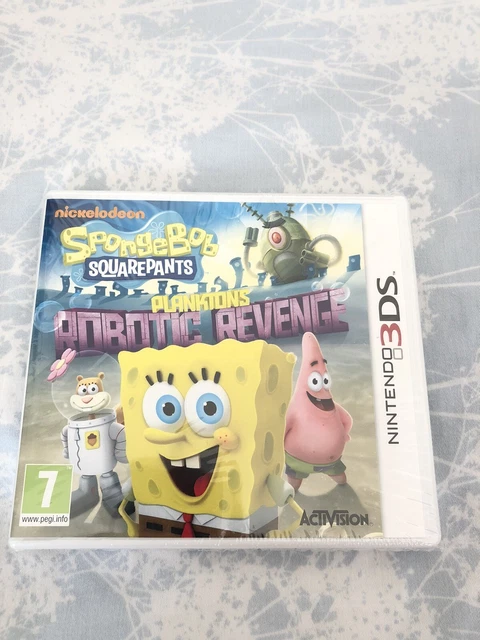 SPONGEBOB SQUAREPANTS ROBOTIC Revenge Nintendo 3ds Game New Sealed £30. ...