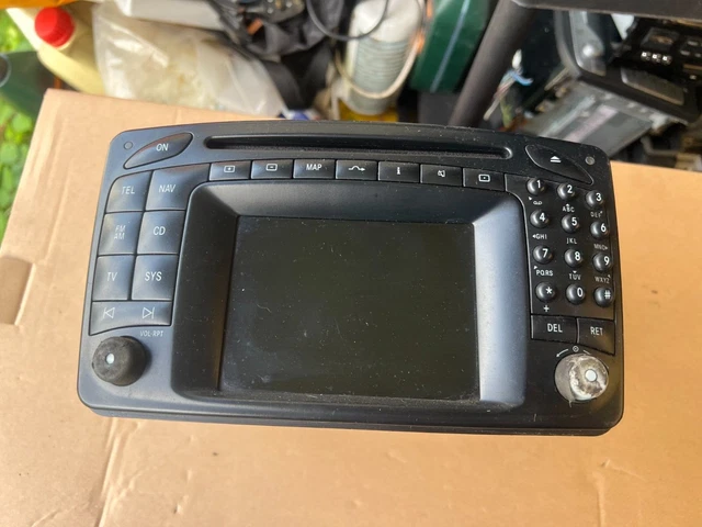 MERCEDES W203 C32 C209 Comand 2.0 Head Unit Radio Navi Cd Player ...