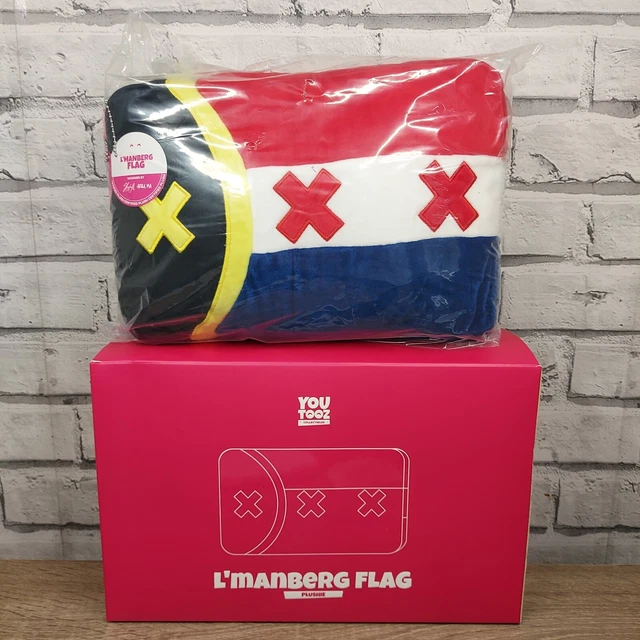 YOUTOOZ L'MANBERG FLAG 12" Soft Toy Plush Brannd New Tagged Sealed £24. ...