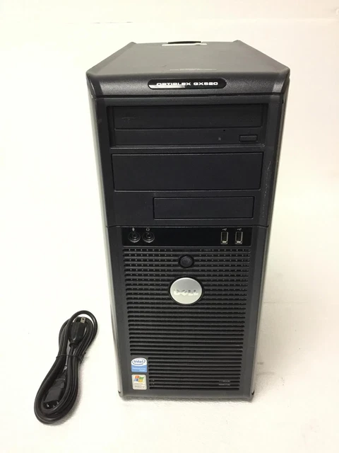 DELL OPTIPLEX GX520 Intel Pentium 4 3Ghz Computer w/1GB RM/DVDROM NO ...
