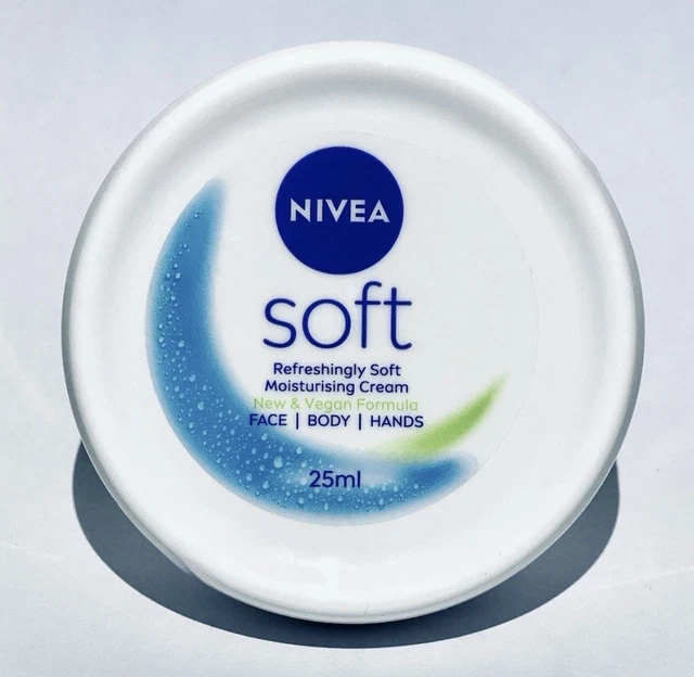 NIVEA SOFT REFRESHINGLY Soft Moisturising Cream 25ml - Travel Size! £4. ...