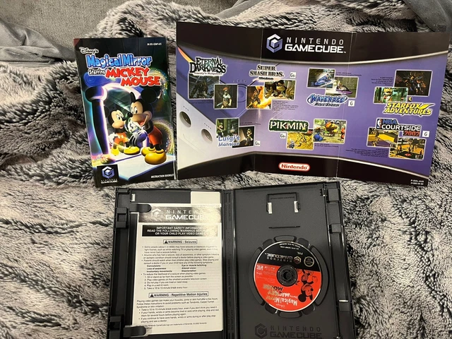 DISNEY'S MAGICAL MIRROR Mickey Mouse Nintendo GameCube + CIB + POSTER ...