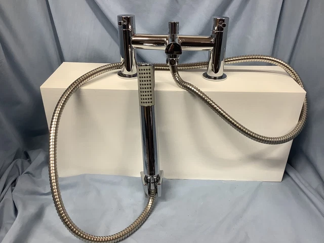 ALTERNA ALT10010 ORTONA Deck Mounted Bath Shower Mixer Chrome Plated F ...